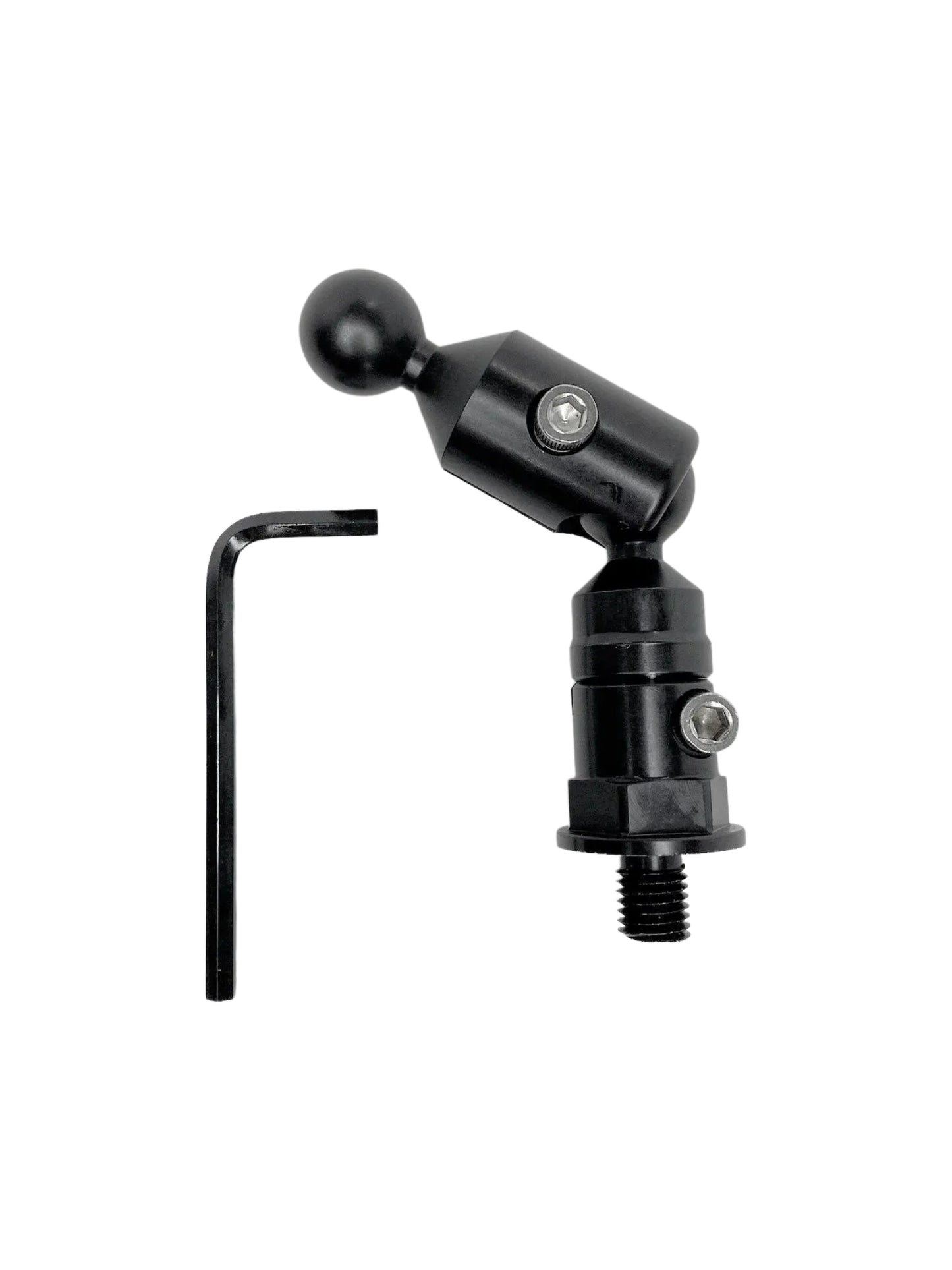 10mm Threaded Mirror Mount w/ Pivoting Shaft – Techmounts Mounting Systems